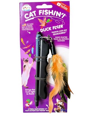Cat Fishin Duck Flyer (3 piece wand and refill) | 10-0034.13